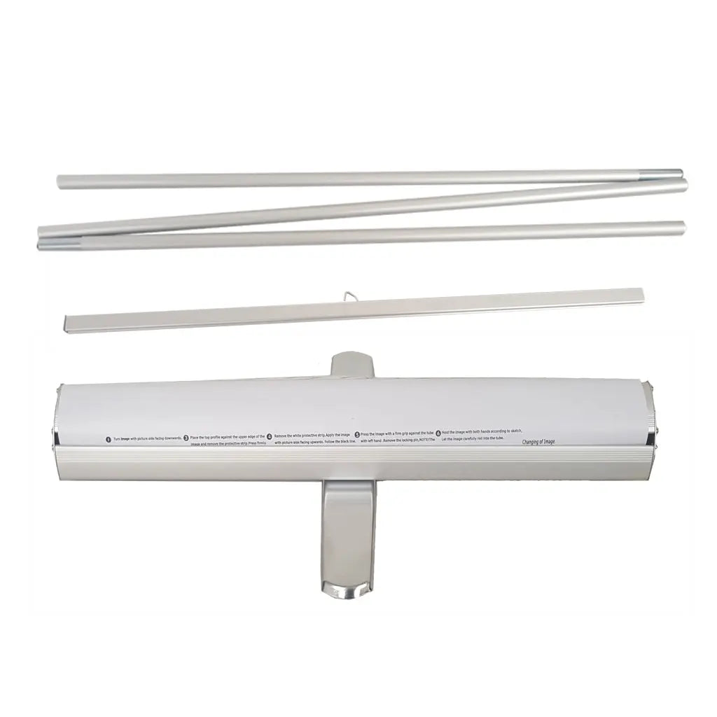 Retractable Banner Hardware - Triangle in Carrying Case – DoTradeshow