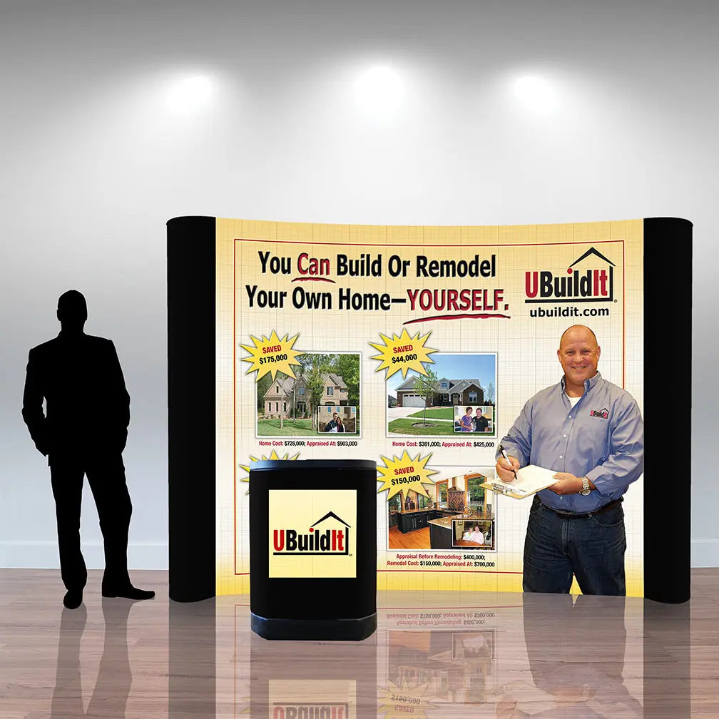 UBuildIt 10 Ft Pop Up Display – DoTradeshow